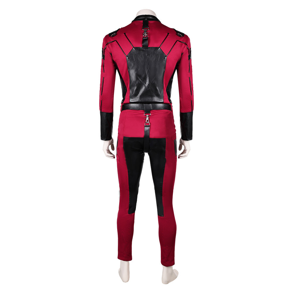 TV Fallout Maximus Red Jumpsuit Set Cosplay Costume Outfits Halloween ...