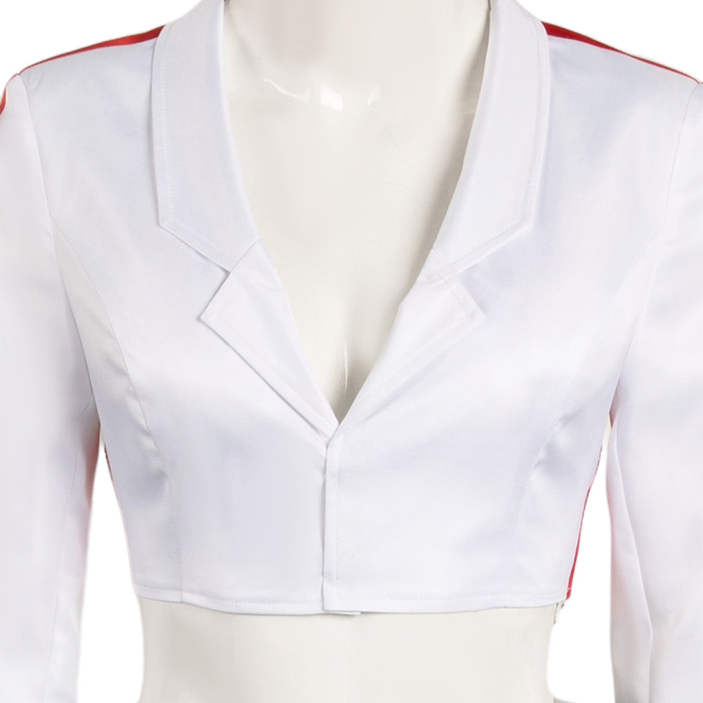 TV Fallout Nuka-Girl Women White Outfit Cosplay Costume Outfits Hallow ...