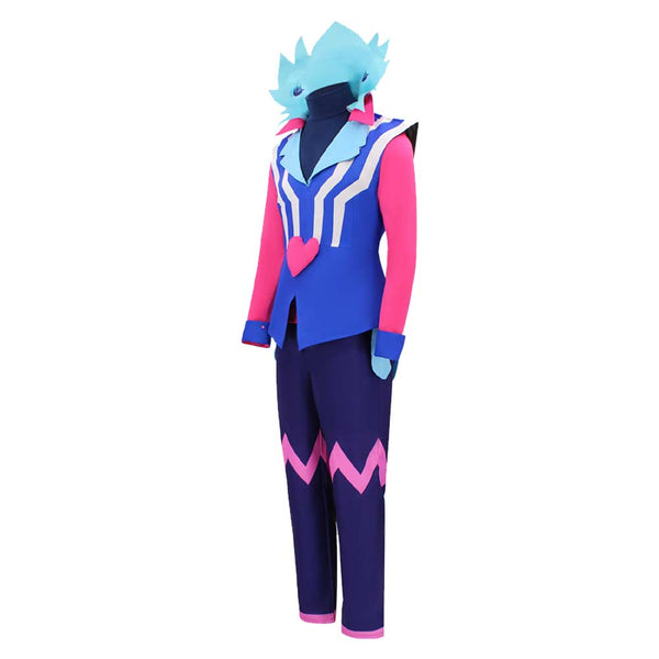 TV Helluva Boss Hazbin Hotel Asmodeus Ozzie Blue Outfit Cosplay Costum ...