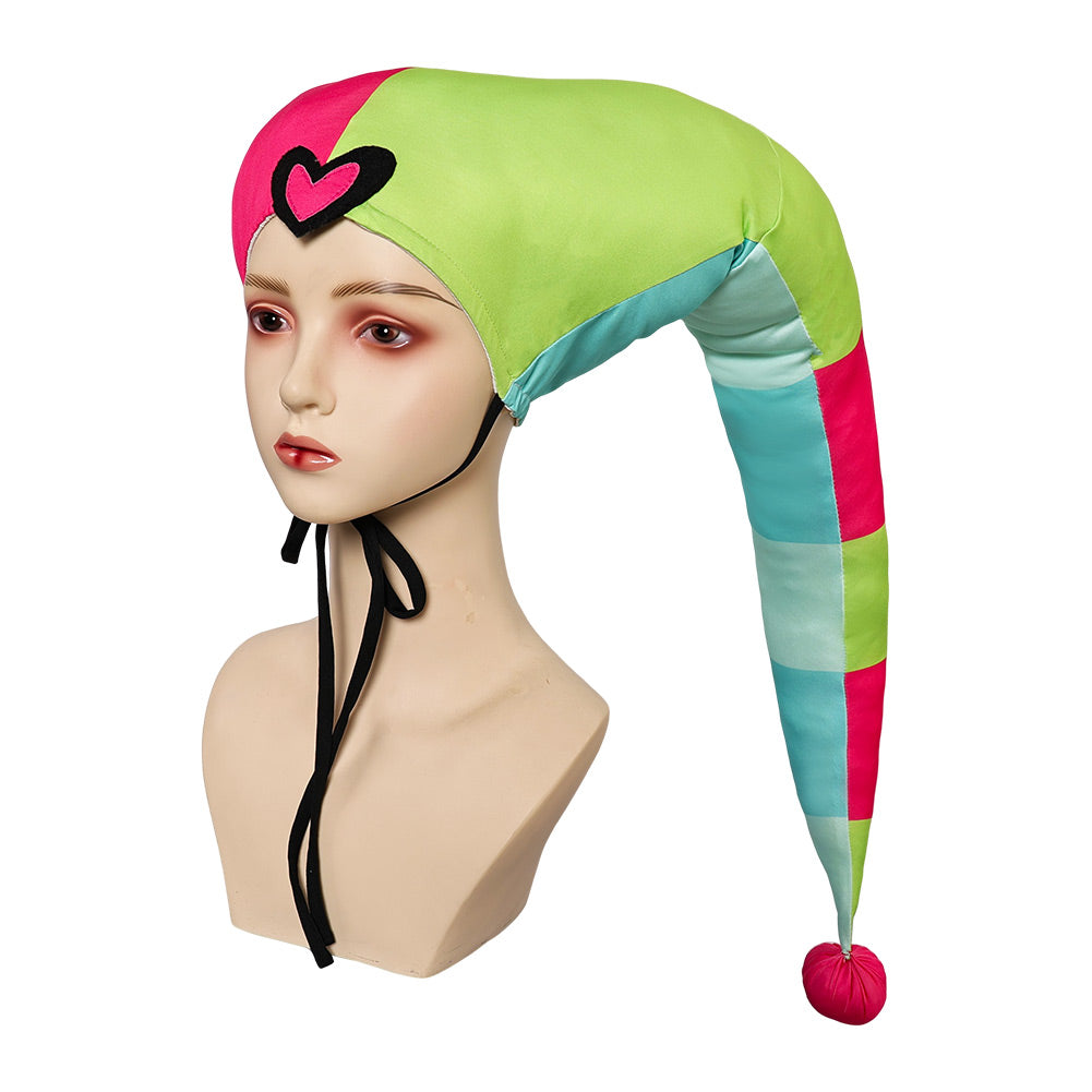 TV Helluva Boss Hazbin Hotel Fizzarolli Cosplay Hat Halloween Carnival ...