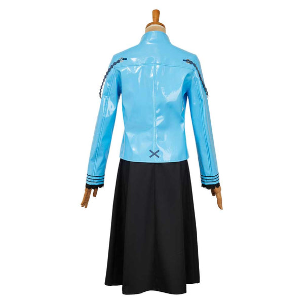 Virgin Punk Clockwork Girl Ubu Shinsui Blue Outfit Cosplay Costume Out ...