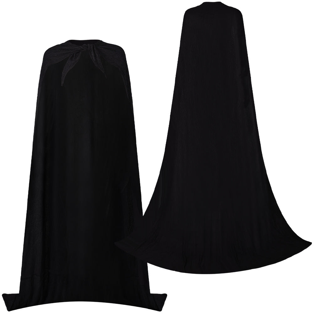 Wicked 2024 Elphaba Women Black Cloak Cosplay Costume Outfits Hallowee ...
