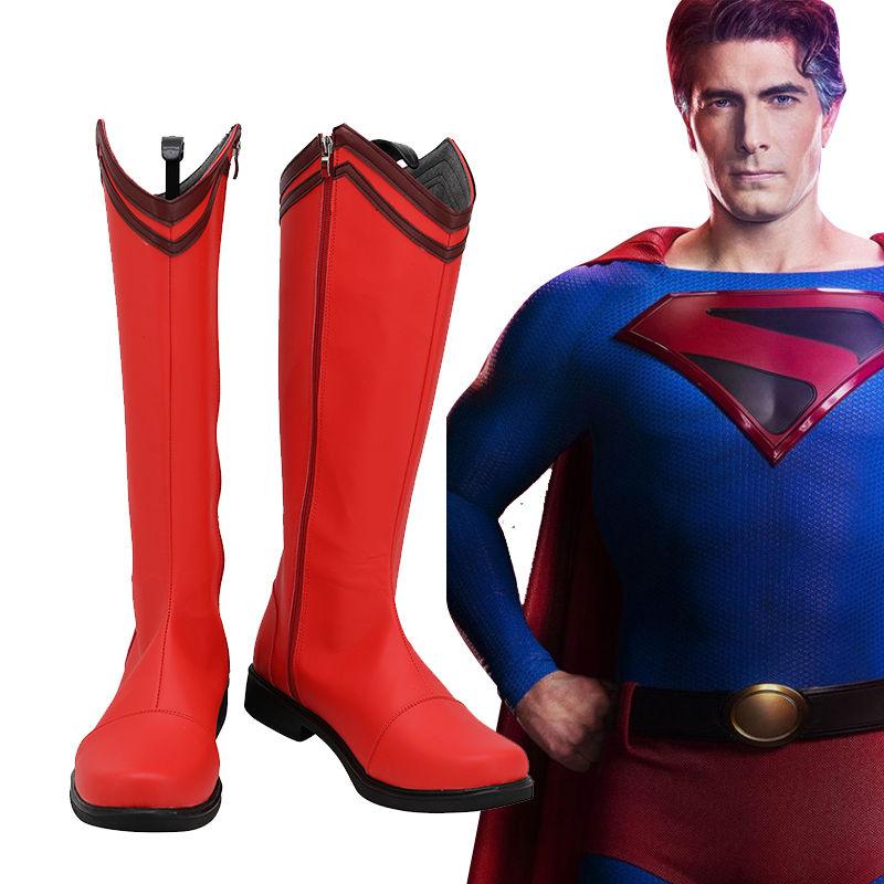 Crisis on Infinite Earths Clark Kent Cosplay Shoes – TrendsinCosplay