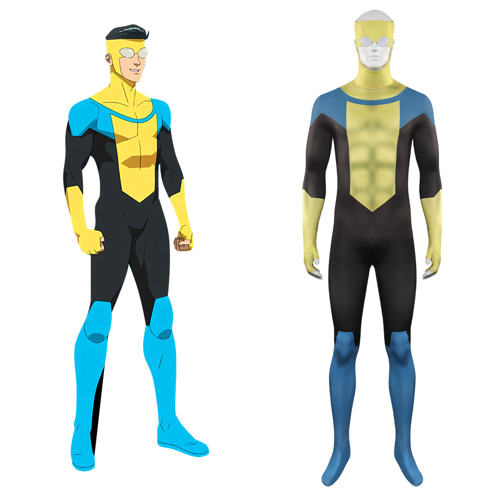 Invincible- Invincible Mark Cosplay Costume Jumpsuit Outfits Halloween ...
