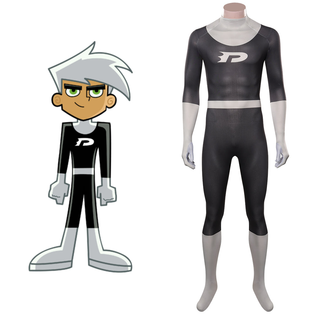 Danny Phantom-Danny Fenton Cosplay Costume Jumpsuit Outfits Halloween ...
