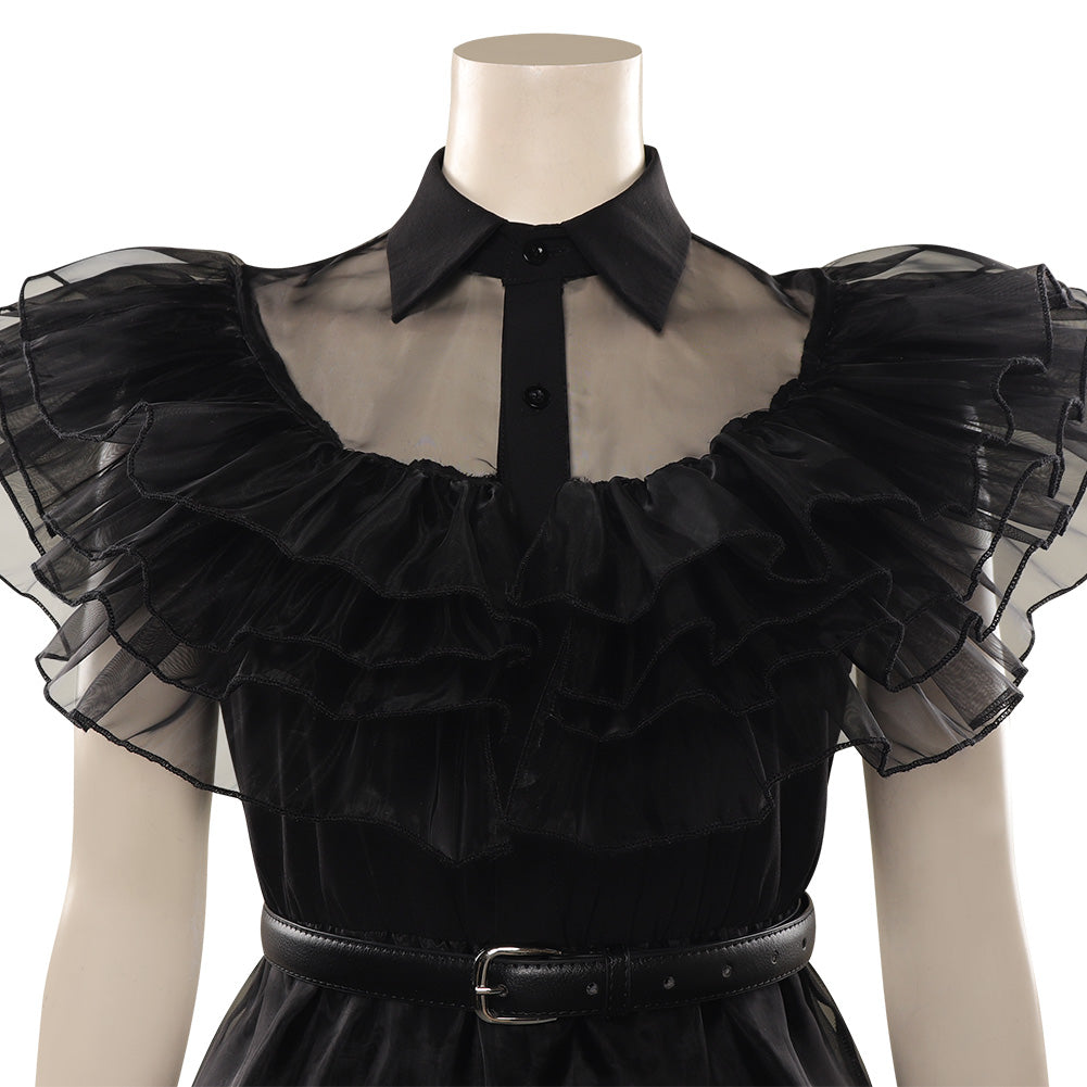 Wednesday Addams Wednesday Cosplay Costume Outfits Halloween Carnival ...