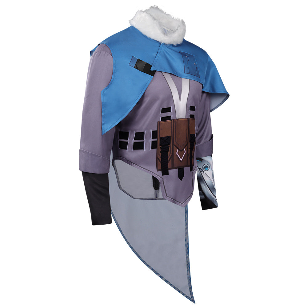 Valorant Sova Cosplay Costume Top Cloak Outfits Halloween Carnival Sui ...