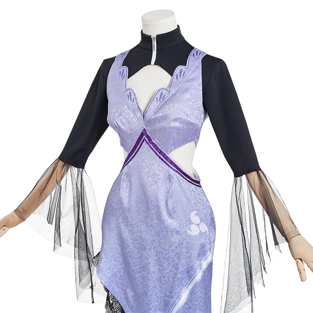 Genshin Impact Baal Raiden Shogun Halloween Carnival Suit Cosplay Cost ...