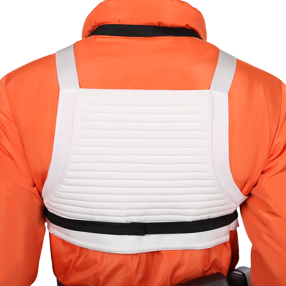 Luke Skywalker Pilot Halloween Carnival Suit Cosplay Costume Jumpsuit ...