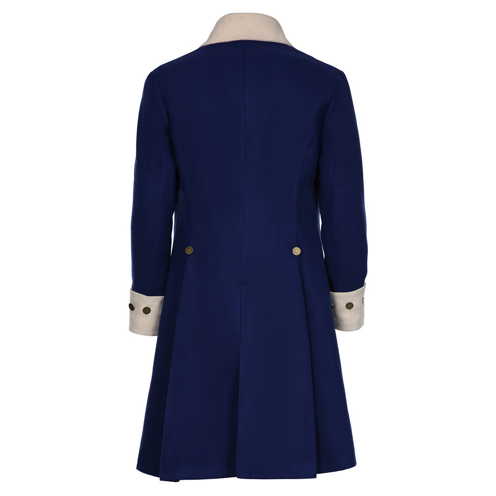 Hamilton Replica Colonial Victorian Edwardian Cosplay Coat Costume Hal ...