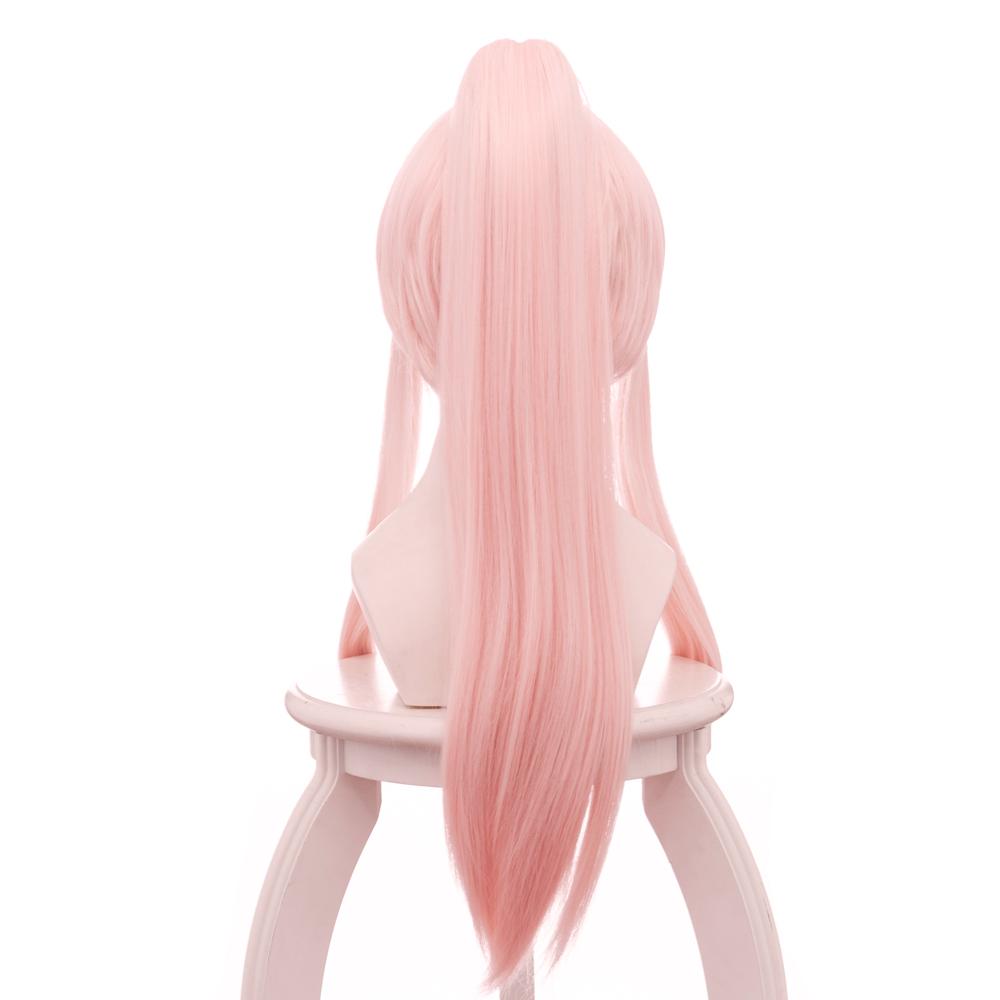 DARLING in the FRANXX Zero Two ponytail Cosplay Wig Pink – TrendsinCosplay