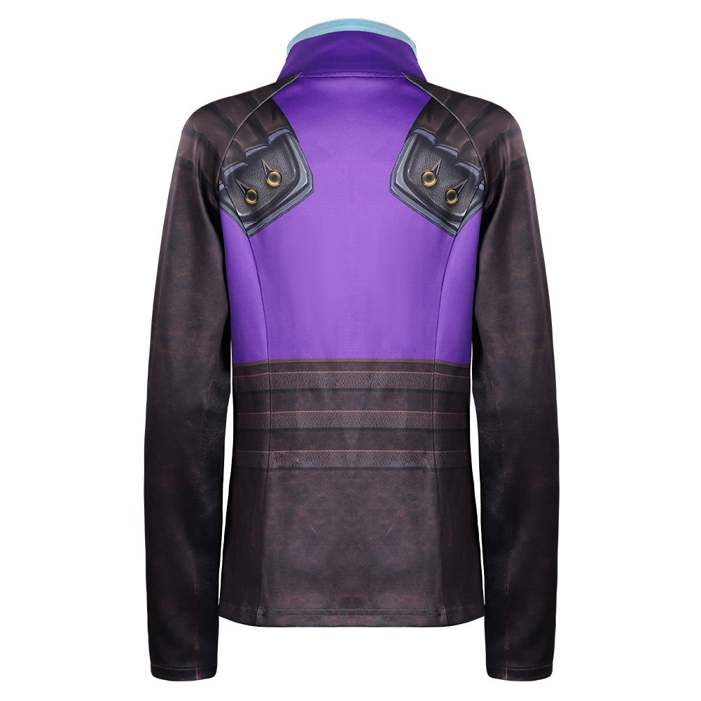 Arcane LoL Caitlyn Kiramman Cosplay Costume Hoodie Jacket Coat Outfits ...