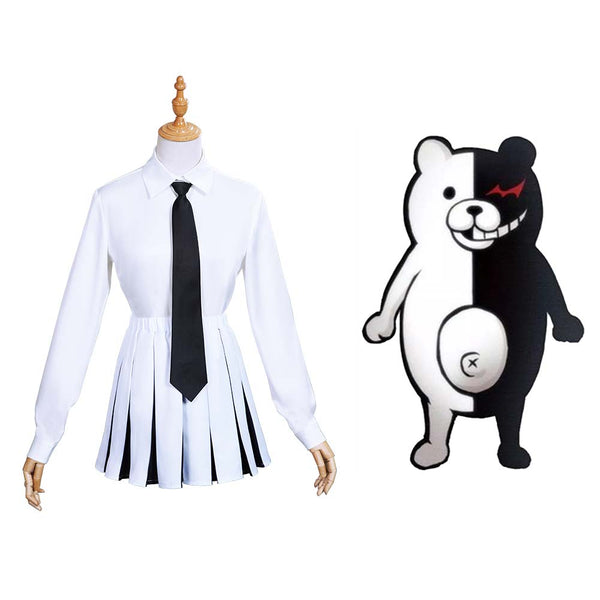 Anime Danganronpa Monokuma Halloween Carnival Suit Cosplay Costume Wom ...