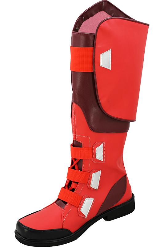 Captain America Outfit Red Cosplay Shoes Boots – TrendsinCosplay