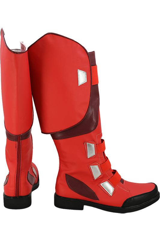 Captain America Outfit Red Cosplay Shoes Boots – TrendsinCosplay