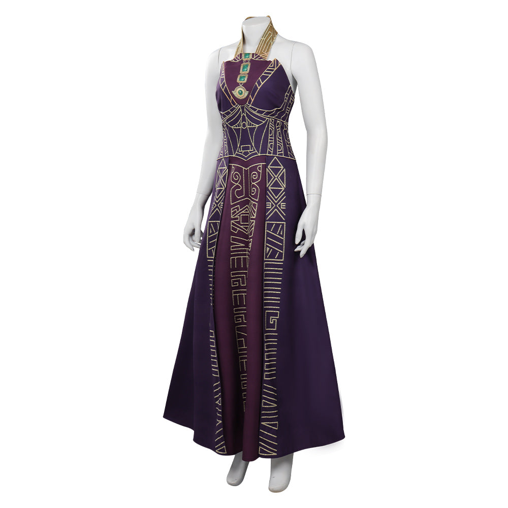 Black Panther: Wakanda Forever Ramonda Cosplay Costume Dress Outfits H ...