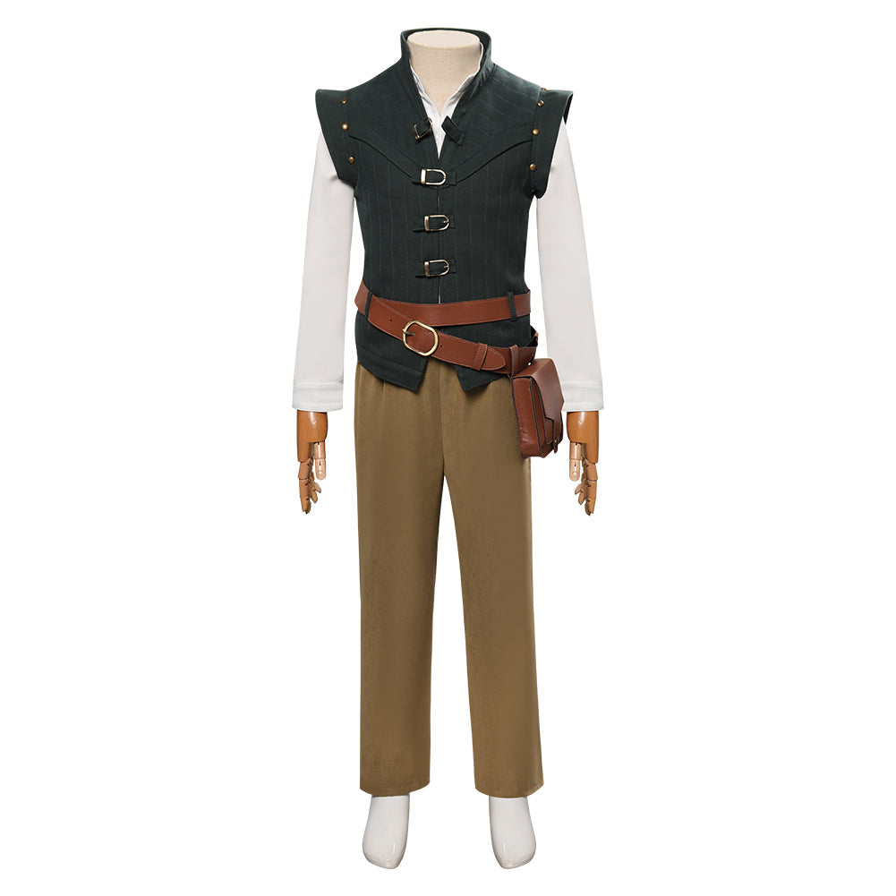 Kids Children Tangled Flynn Rider Cosplay Costume Outfits Halloween Ca ...