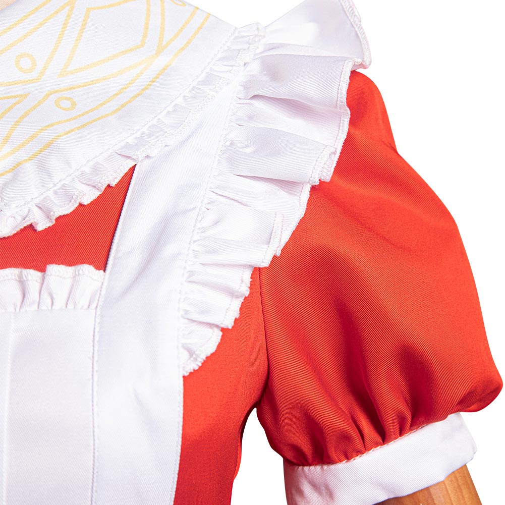 Genshin Impact KLEE Alice in Wonderland Alice Cosplay Costume Dress Ou ...
