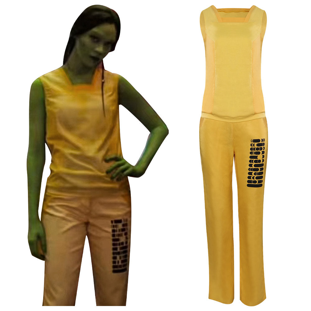 Guardians of the Galaxy Vol. 3 Gamora Cosplay Costume Outfits Hallowee ...