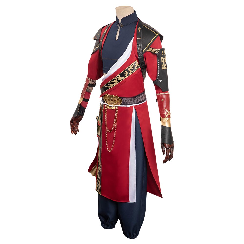 Code Kite - Sun Ce Cosplay Costume Vest Shirt Outfits Halloween Carniv ...