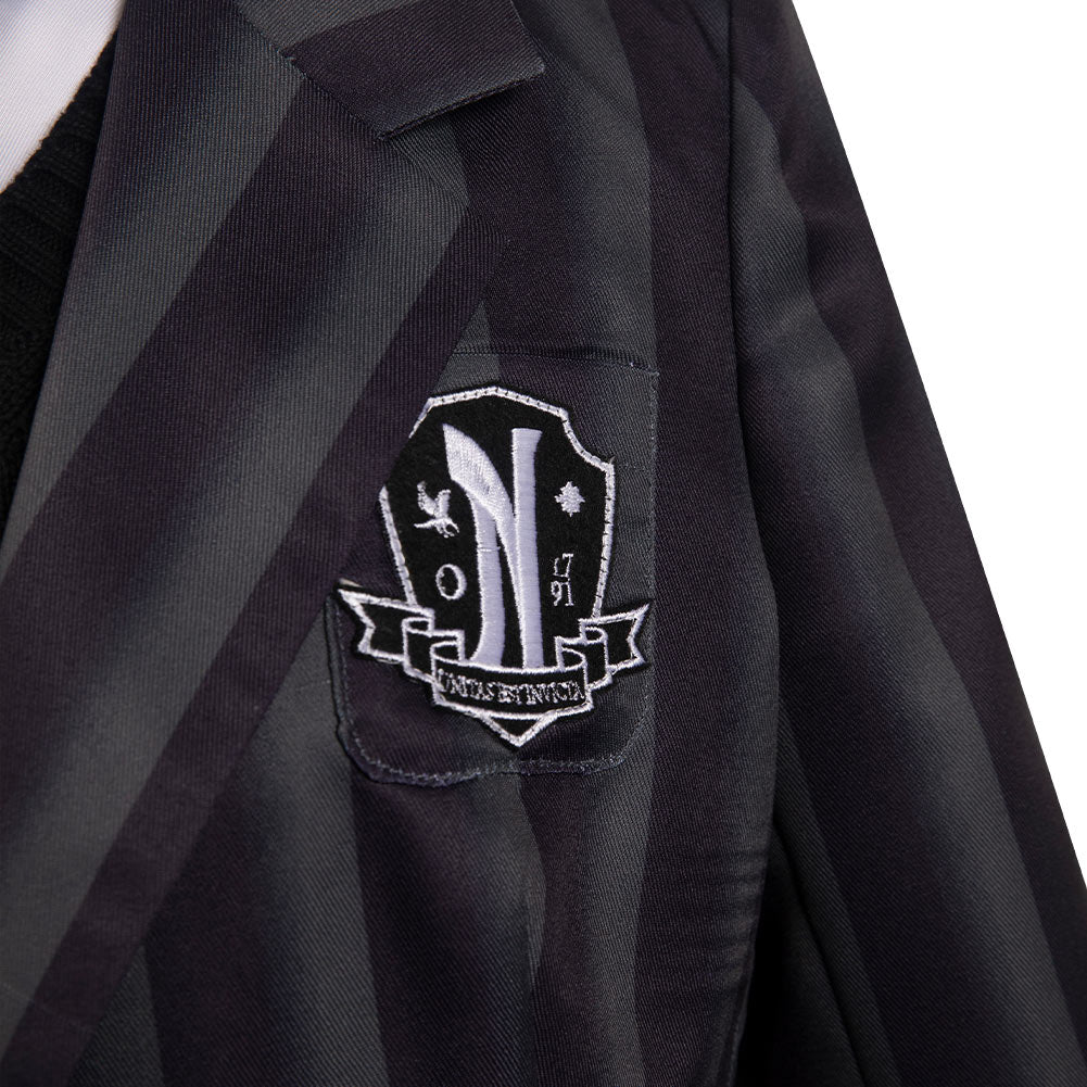 Wednesday Cosplay Costume Outfits Halloween Carnival Suit – TrendsinCosplay