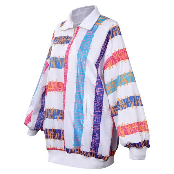 Stranger Things Eleven 11 Cosplay Costume Hooded Hoodies Coat Hallowee ...