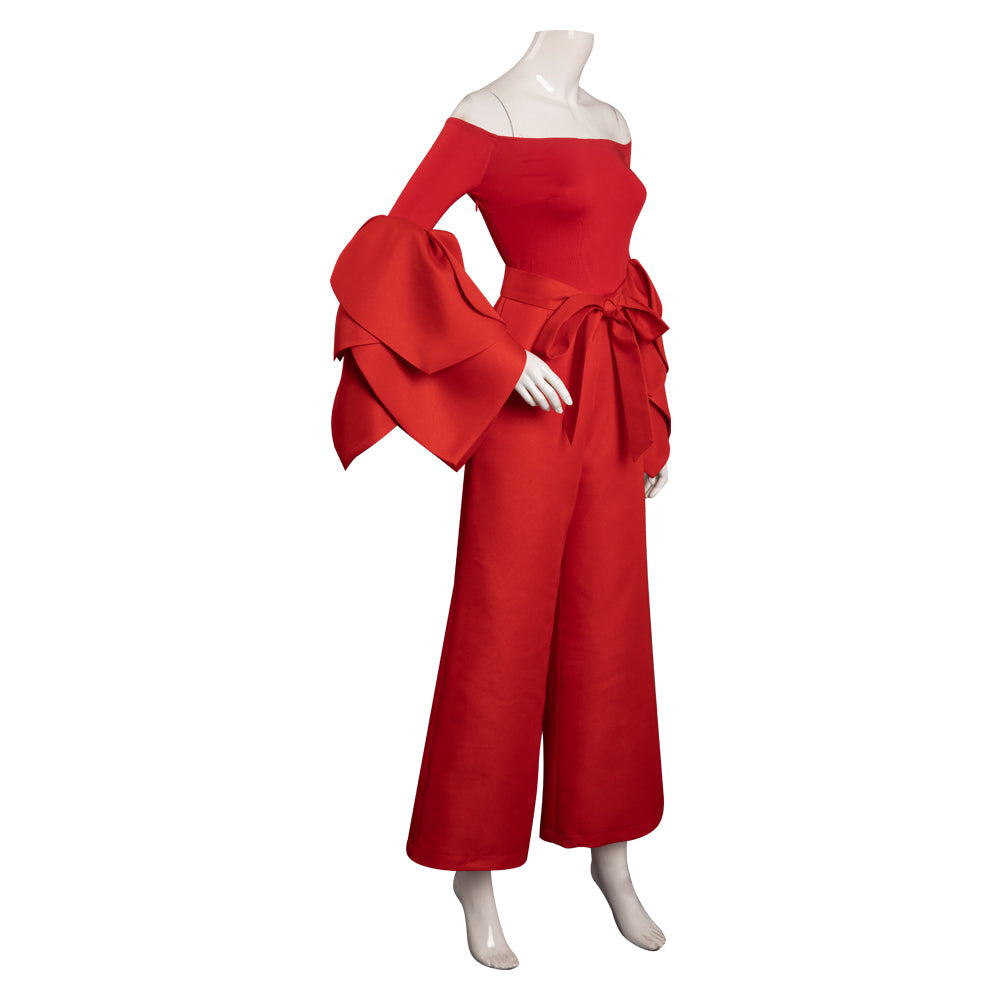 Falling for Christmas - Sierra Cosplay Costume Jumpsuit Belt Outfits H ...