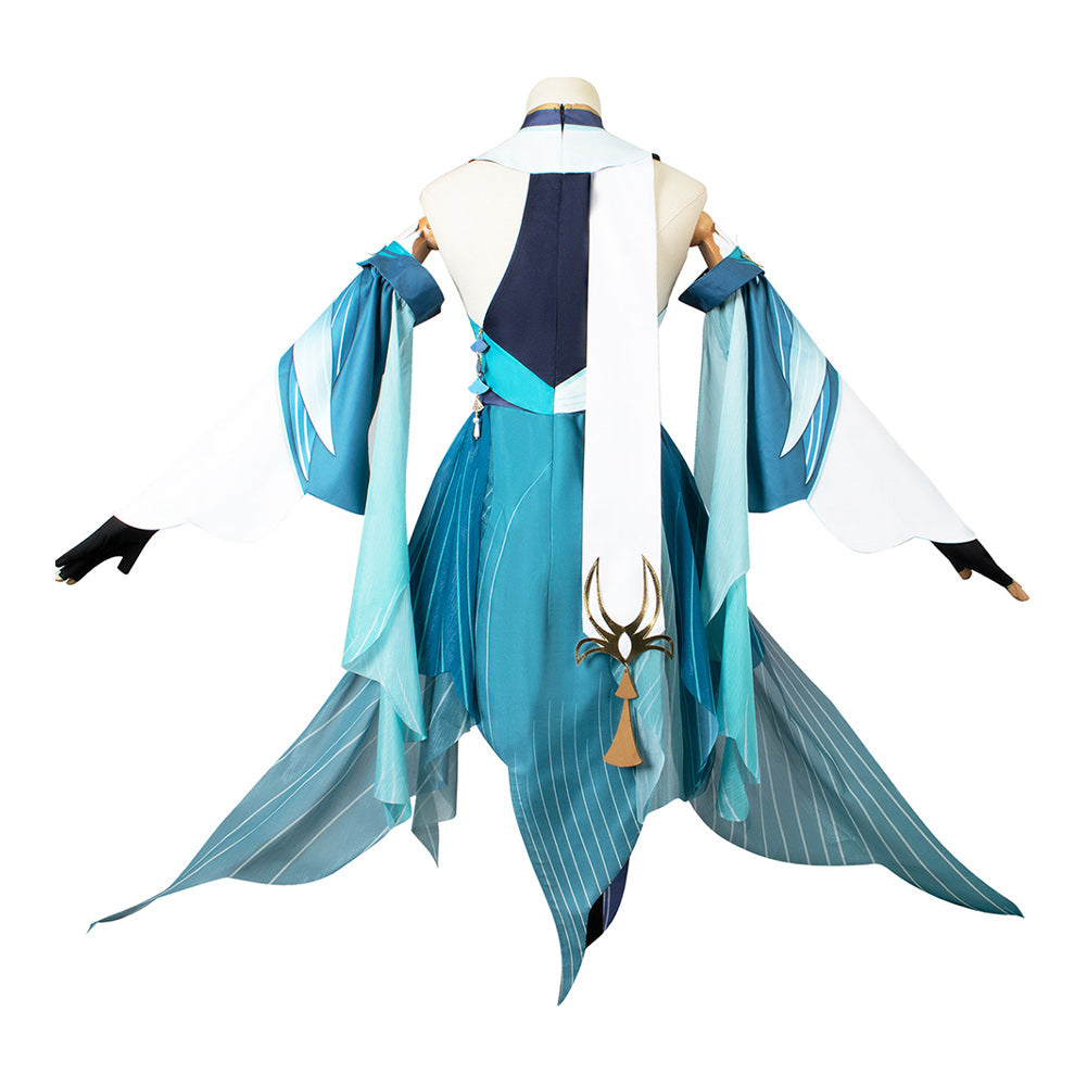 Genshin Impact Madame Pinger Outfits Halloween Carnival Cosplay Costum ...