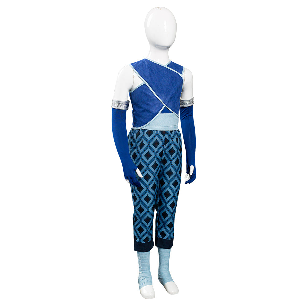 Raya and the Last Dragon Halloween Carnival Suit Raya Cosplay Costume ...