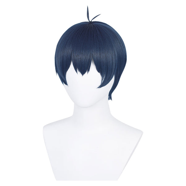 BLUE LOCK Isagi Yoichi Cosplay Wig Heat Resistant Synthetic Hair Carni ...