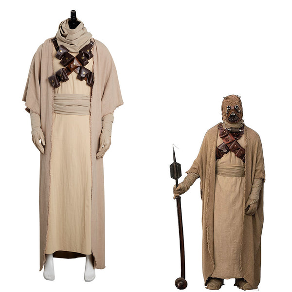 Tusken Raider/ Sand People Halloween Carnival Suit Cosplay Costume Out ...