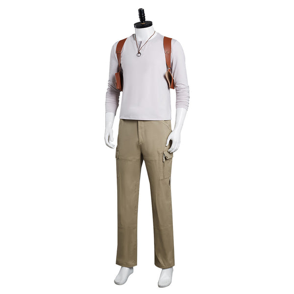Uncharted Nathan Drake Halloween Carnival Suit Cosplay Costume Outfits ...