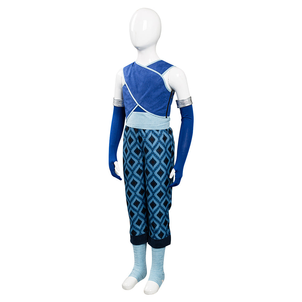 Raya and the Last Dragon Halloween Carnival Suit Raya Cosplay Costume ...