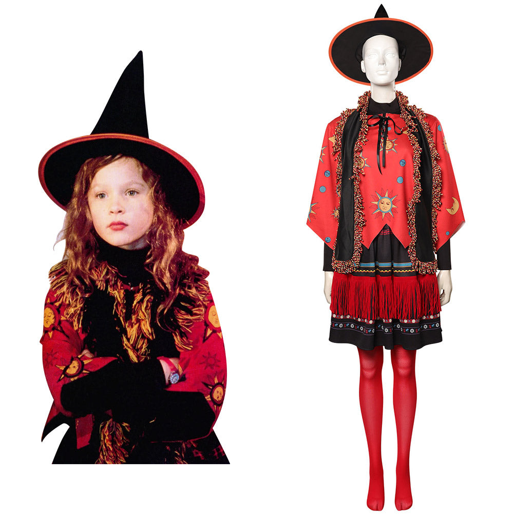 Hocus Pocus-Dani Dennison Cosplay Costume Coat Skirt Hat Outfits Hallo ...