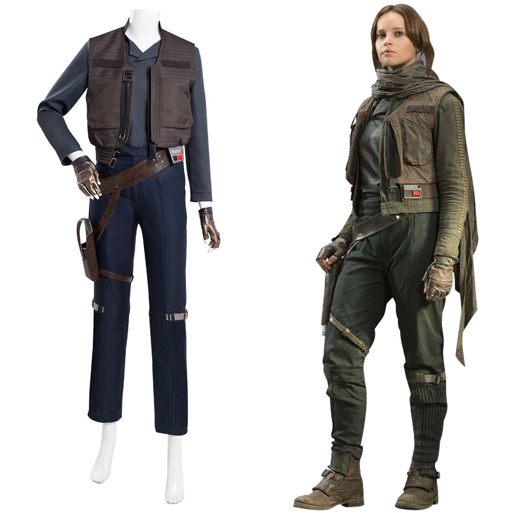 Jyn Erso Halloween Carnival Suit Cosplay Costume Outfits – TrendsinCosplay