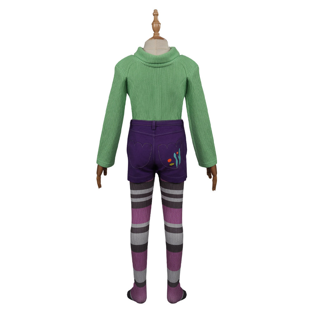 Teenage Kraken Ruby Gillman Kids Children OutfitsHalloween Carnival Co ...