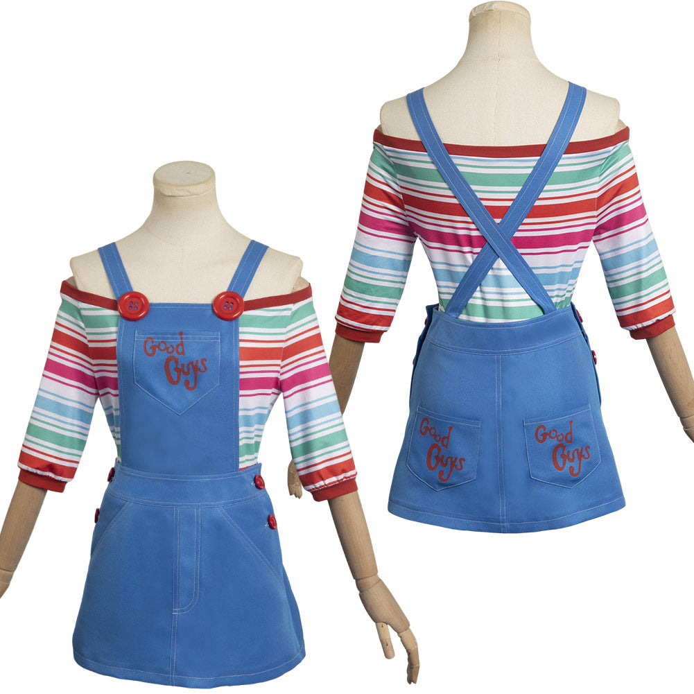 Anime Chucky Cosplay Costume Party Carnival Halloween Cosplay Outfits ...