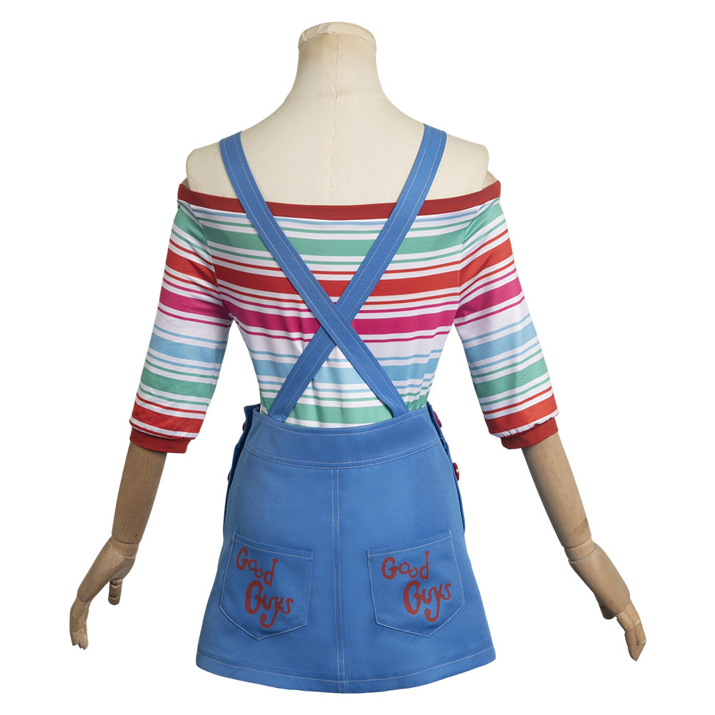 Anime Chucky Cosplay Costume Party Carnival Halloween Cosplay Outfits ...