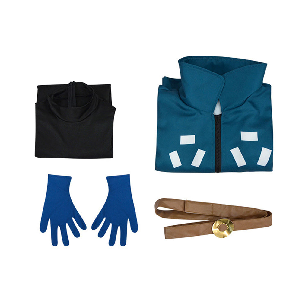 Egghead Arc Roronoa Zoro Blue Suit Cosplay Costume Outfits Halloween C ...