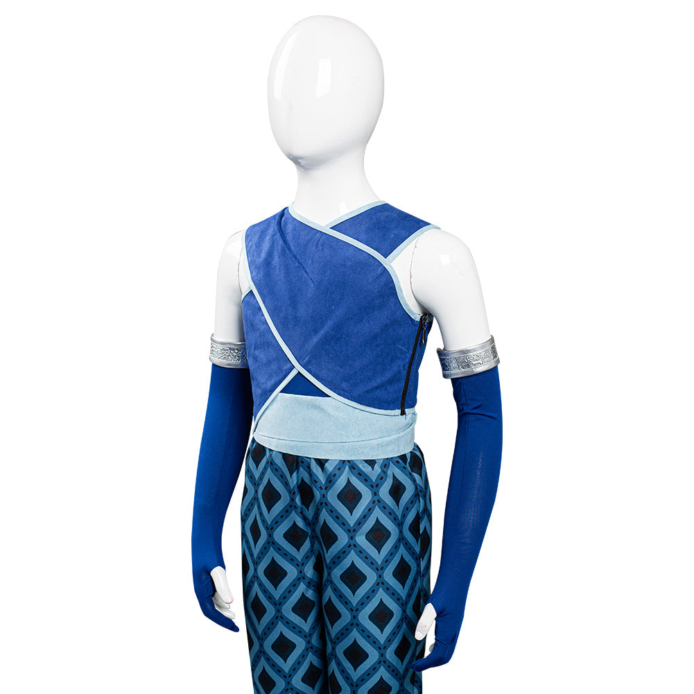 Raya and the Last Dragon Halloween Carnival Suit Raya Cosplay Costume ...