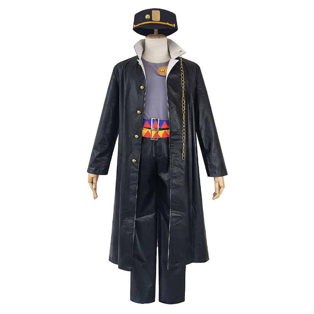 JoJo‘s Bizarre Adventure - Golden Wind Kujo Jotaro Cosplay Costume Coa ...