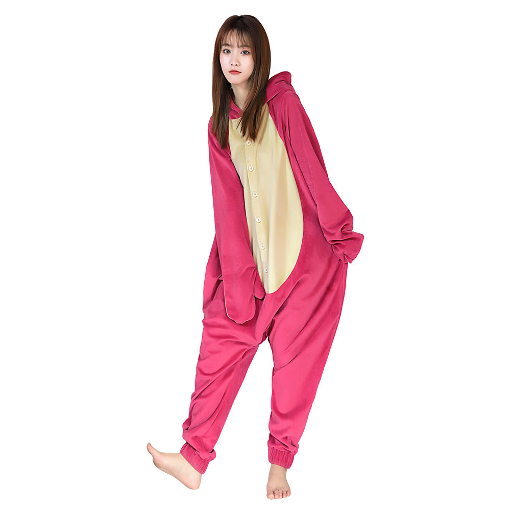 Toy Story 3-Lotso Strawberry Bear Christmas Halloween Costume Cosplay ...