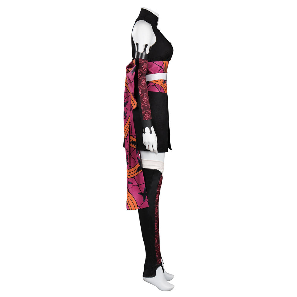 Demon Slayer Kimetsu no Yaiba Daki Halloween Carnival Suit Cosplay Cos ...