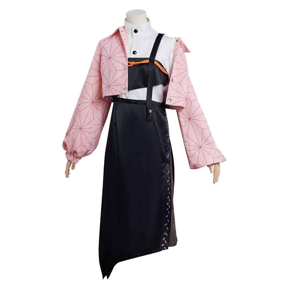 Demon Slayer Kamado Nezuko Halloween Carnival Suit Cosplay Costume Dre ...