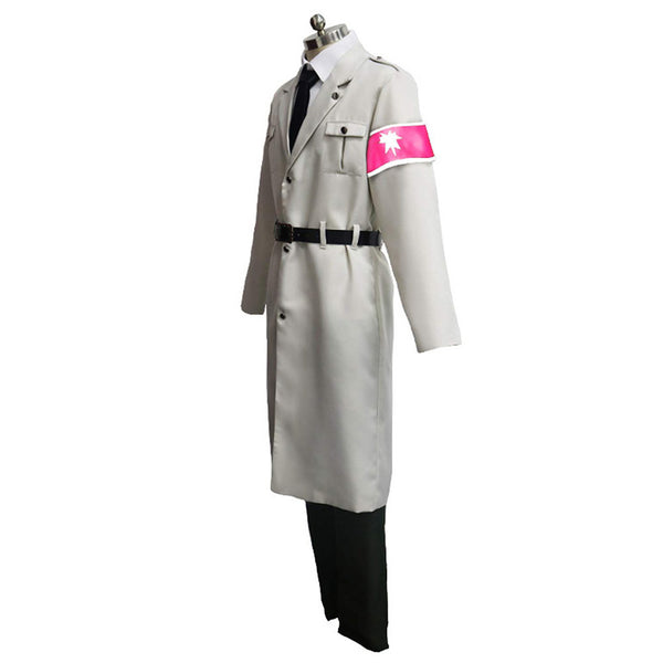 Attack on Titan Shingeki no Kyojin S4 Marley Army White Uniform Hallow ...