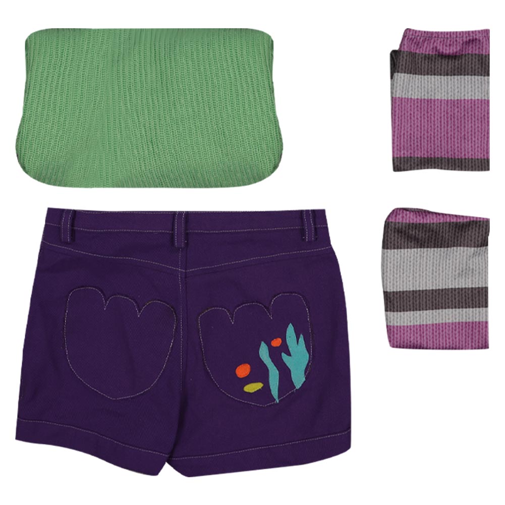 Teenage Kraken Ruby Gillman Kids Children OutfitsHalloween Carnival Co ...