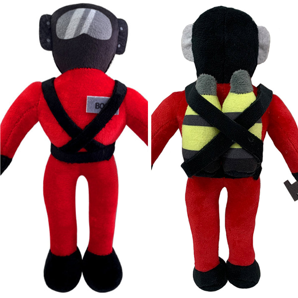 Game Lethal Company Coil Head Player Cosplay Plush Toys Cartoon Soft S ...