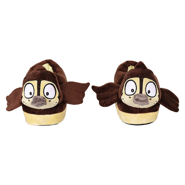 Movie Migration Gwen Mallard Cosplay Plush Slippers Halloween Costumes ...