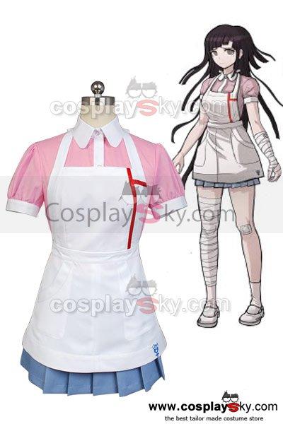 Super Danganronpa 2 Mikan Tsumiki Cosplay Costume – TrendsinCosplay