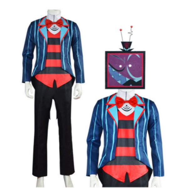 TV Hazbin Hotel Vox Blue Outfit Cosplay Costume Outfits Halloween Carn ...